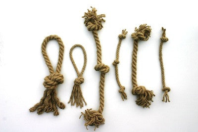 Hemp Rope Toys Triple Knot | The Good Dog Company