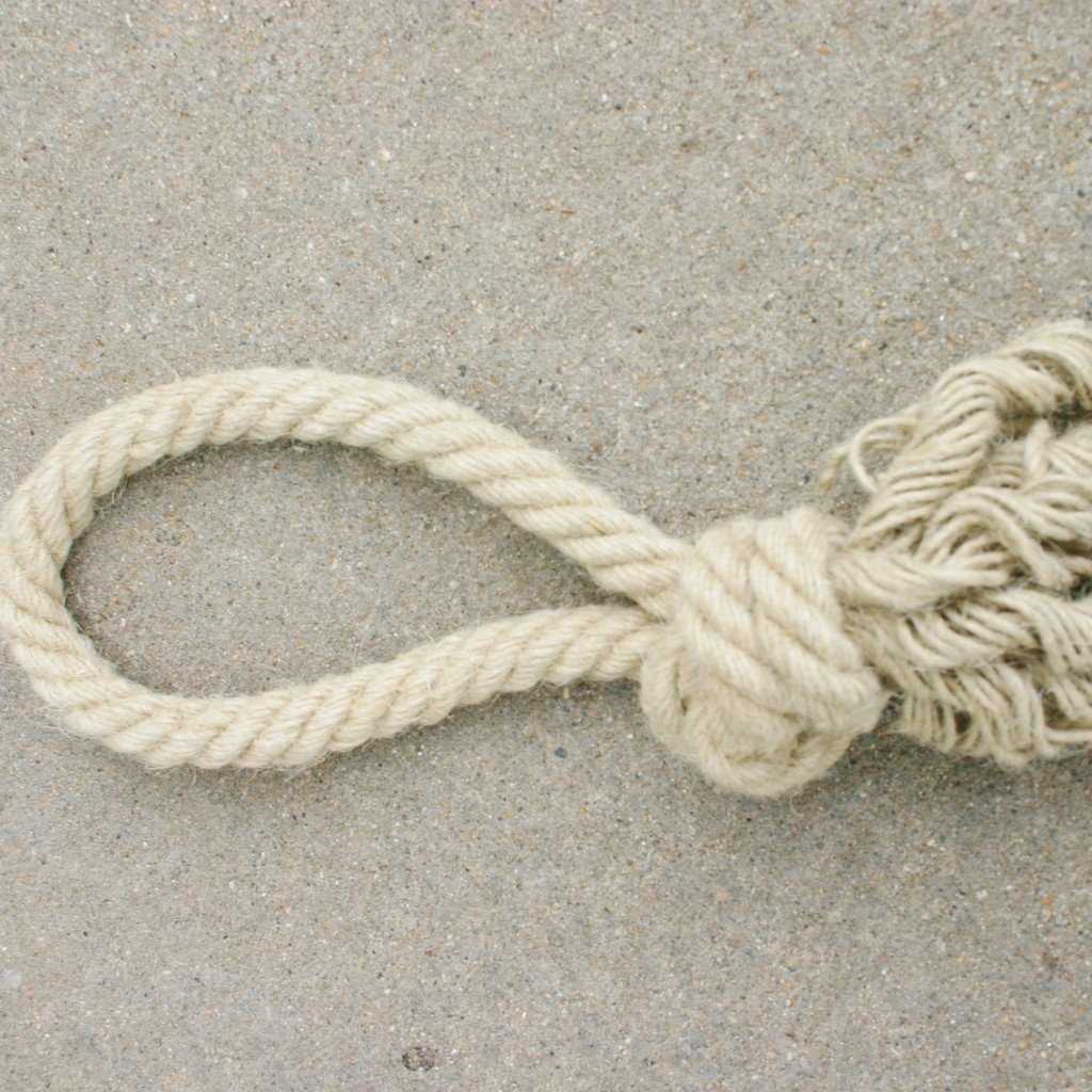 Hemp Dog Toys Rope Loop Knot | The Good Dog Company